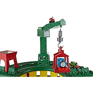 Thomas & Friends Toy Train Set, Super Station, Extra Large Race Track with Motorized Thomas, Diecast Percy & MINIS James for Ages 3+ Years
