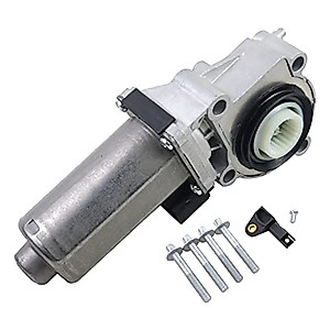 27107566296 Transfer Case Shift Actuator 4WD Replacement for 2003-2010 BMW E53 X5 E83 X3 27107541782 27103455136 27103455139 Actuator Motor Gear with sensor