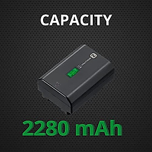 Sony NPFZ100 Z-Series Rechargeable Camera Battery (Two-Pack) with Dual Charger Bundle (3 Items) - More Power for Longer Shooting Times