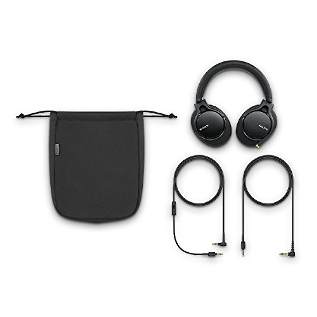 Sony MDR1AM2 Wired High Resolution Audio Overhead Headphones, Black (MDR-1AM2/B), 9.2 x 4.4 x 10.2 inches