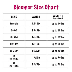 Embroider This! Baby Girls Bloomers Double Seat Diaper Cover Package of 3 (24-36 Months) White