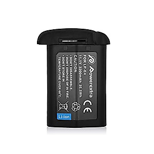 Powerextra LP-E4 Battery Compatible with Canon LP-E4N Battery and Canon 1D C 1D Mark III 1Ds Mark III Ds Mark IV Digital Camera