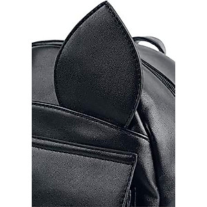 Waverley Alternative Bat Wing Backpack - Black Gothic Fashion Bag with Removable Wings