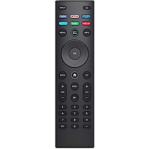Universal Remote Control, XRT140 Smart TV Remote Compatible with VIZIO All LED LCD HD 4K UHD HDR Smart TVs