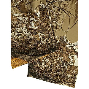 Realtree Unisex Kid's Performance Thermal Underwear Long Johns Base Layer Set, Edge, 8