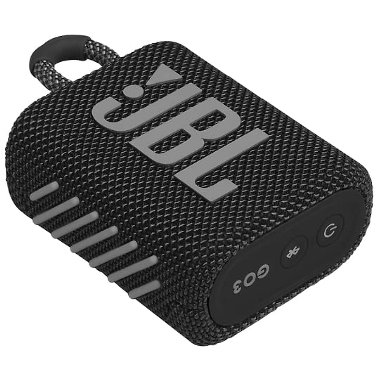 JBL GO 3 Waterproof Ultra Portable Bluetooth Speaker Bundle with gSport Deluxe Hardshell Case (Black)