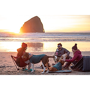 Ruffwear, Mt. Bachelor Pad Portable Dog Bed for Camping, Travel, and Everyday, Tumalo Teal, Medium