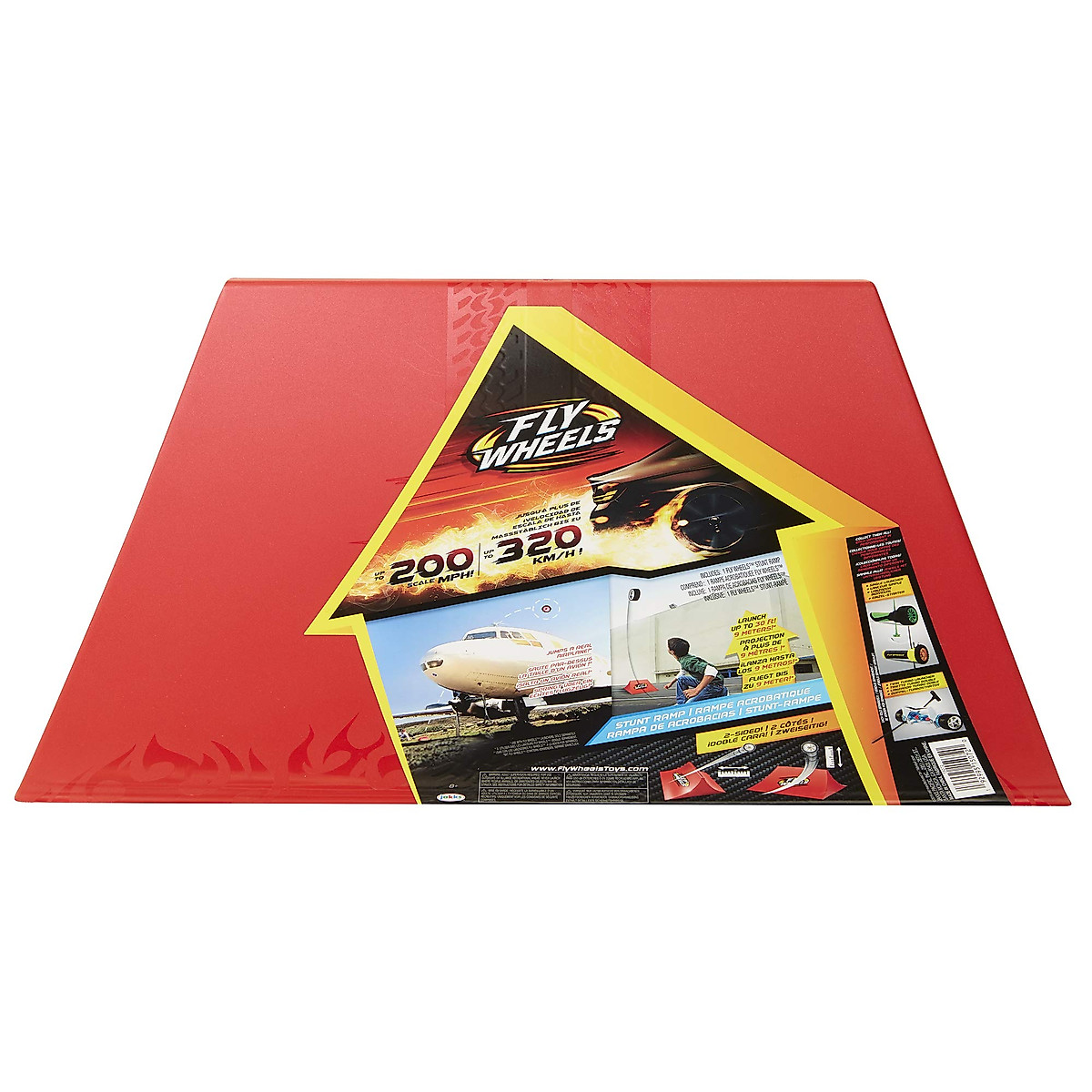 Fly Wheels Ramp, for Any Launcher & Ripcord - Rip It! The Most Extreme Toy Ever! for Ages 8+