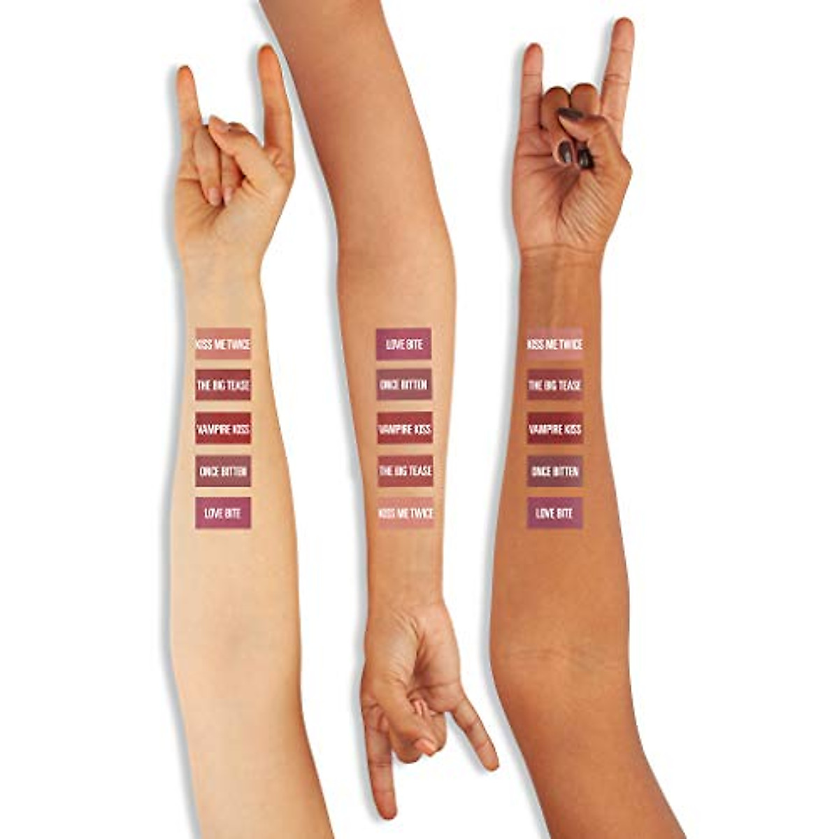 EDDIE FUNKHOUSER Twisted Kisses Matte Lip Crayon, Full Coverage Matte Lipstick (Kiss Me Twice)