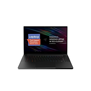 Razer Blade 15 Advanced Gaming Laptop 2020: Intel Core i7-10875H 8-Core, NVIDIA GeForce RTX 2080 SUPER Max-Q, 15.6” 4K OLED Touch, 16GB RAM, 1TB SSD, CNC Aluminum, Chroma, Thunderbolt 3, Creator Ready