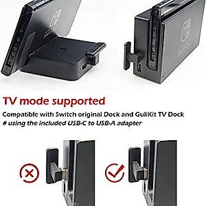 GuliKit Route Air Bluetooth Adapter for Nintendo Switch/Switch Lite PS4 PC, Dual Stream Bluetooth Wireless Audio Transmitter with aptX Low Latency Connect Your AirPods Bluetooth Speakers Headphone