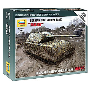 1/100 German Maus Heavy Tank (Snap)