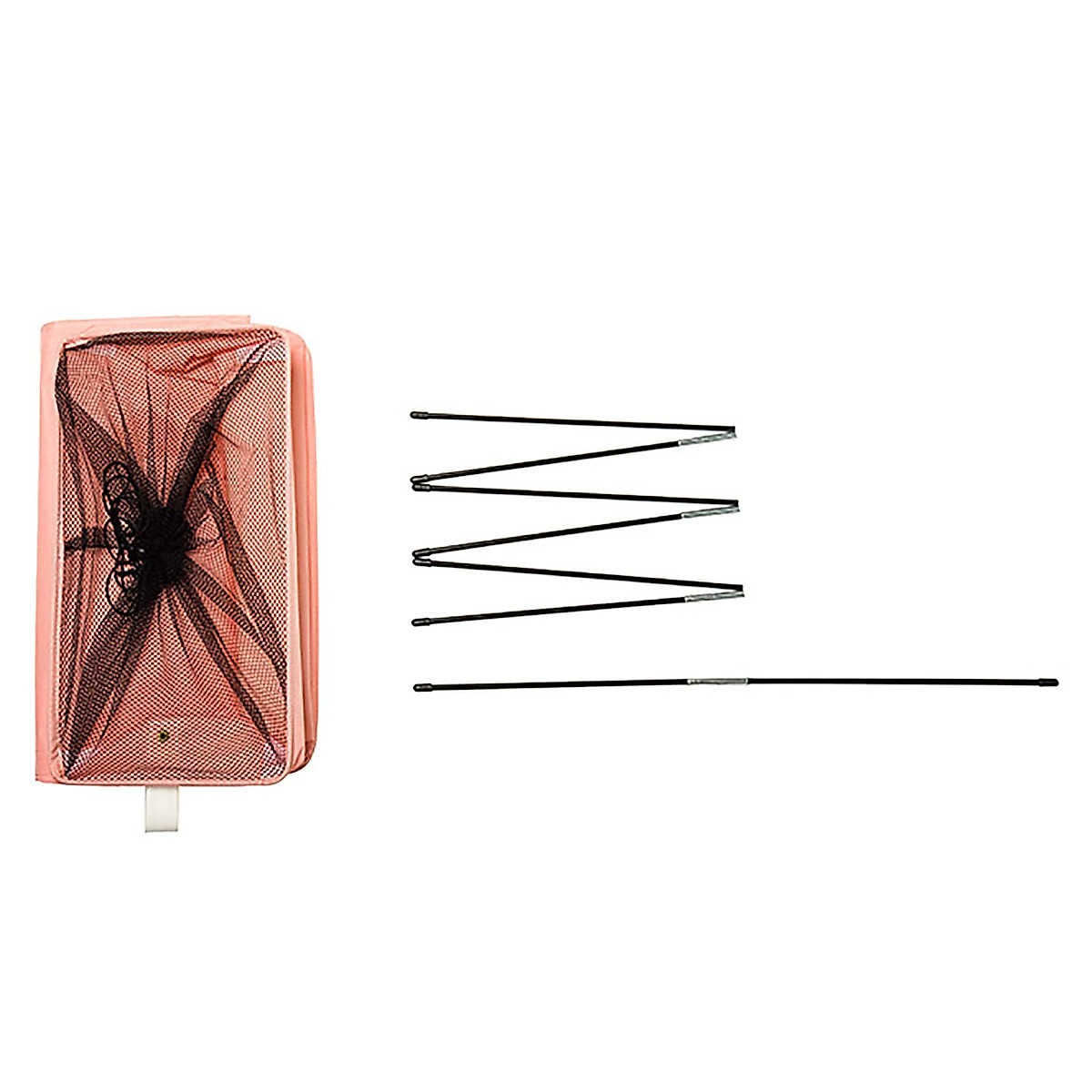 Foldable Laundry Basket, Large Capacity Removable Hamper with Wheels, for Storing Toys Clothes. 17.7" x 9.9" x 2.4"