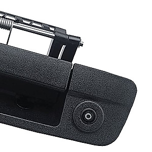 LEADSIGN Tailgate Handle with Rearview Backup Camera Compatible for Dodge Ram 1500(Years 2009-2017),2500 3500 (Years 2010-2017), RCA Connector
