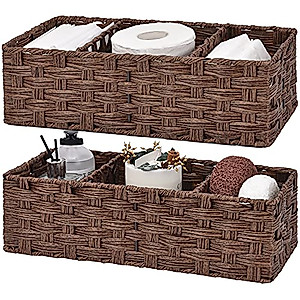 GRANNY SAYS Bundle of 3 Sets Wicker Storage Baskets