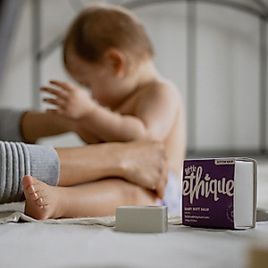 Ethique Baby Bott Balm Calming Solid Bum Balm for Babies - Plastic-Free, Vegan, Cruelty-Free, Eco-Friendly, 3.53 oz (Pack of 1)