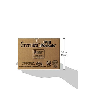 Greenies Pill Pockets Soft Dog Treats, Hickory Smoke, Tablet, 3.2 Oz. (Pack Of 6)