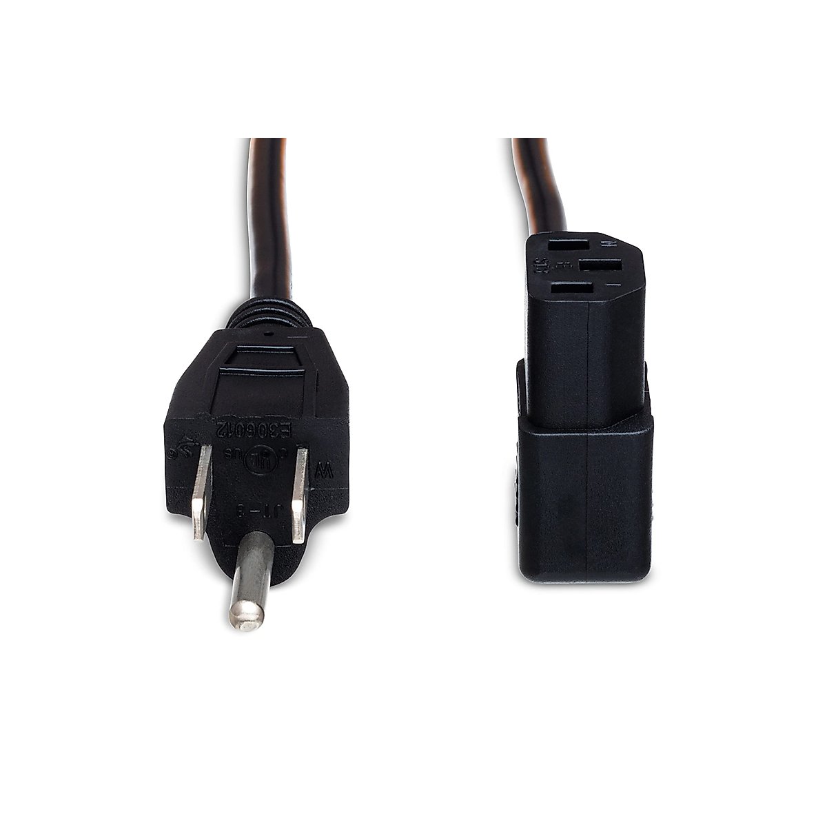 Hosa PWC-141R Right Angle IEC C13 to NEMA 5-15P, 1 Feet