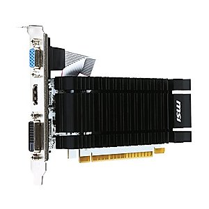 MSI GeForce GT 730 Kepler DDR3 2GB OC Low Profile DirectX 12 (N730K-2GD3H/LP)