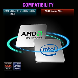 Vetroo V360 Liquid CPU Cooler, 3X 120mm Addressable RGB Pump & PWM Fans, 360mm Radiator 290W TDP AIO Water Cooling w/Controller Hub for Intel LGA 1851/1700/1200 AMD AM5/AM4, for Gaming Console - White