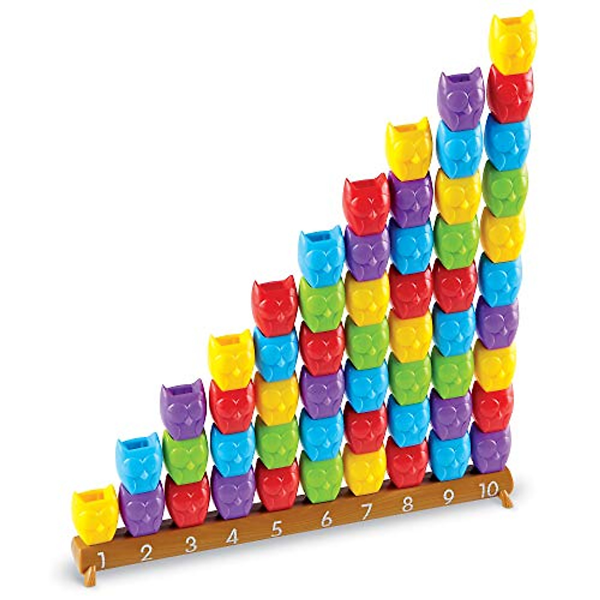 Learning Resources 1-10 Counting Owls Class Set, Counting, Sorting & Color Identification, Model:LER7752