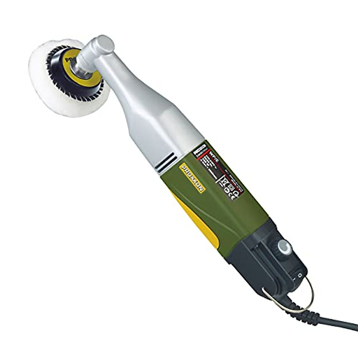 PROXXON Angle Polisher WP/E, 38660, Yellow/Green/Black, 0.5 Liters