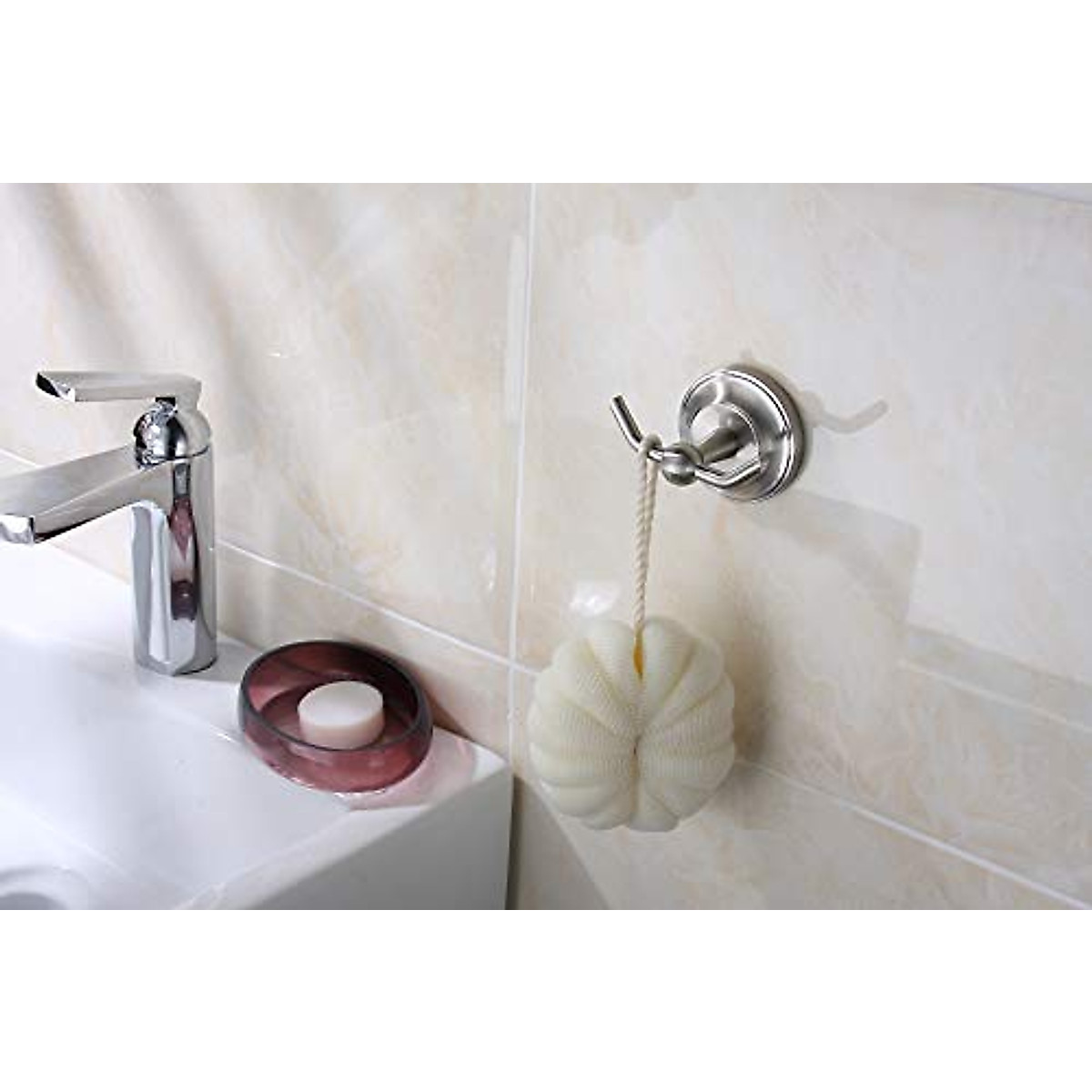 Paradise Bathworks 63428 Elysium Robe Hook, Satin Nickel