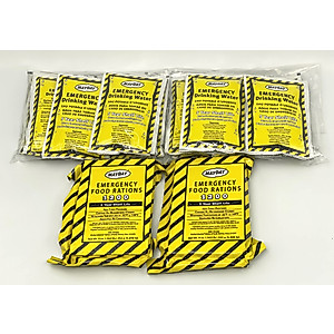 Emergency Preparedness Backpack for 2 Persons by PrepareSurvive (Lime)