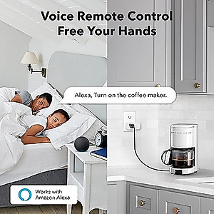 BN-LINK Bluetooth Smart Plug, Smart Outlet Work with Bluetooth Directly, Remote Control by App, No Hub Required, 4 Pack