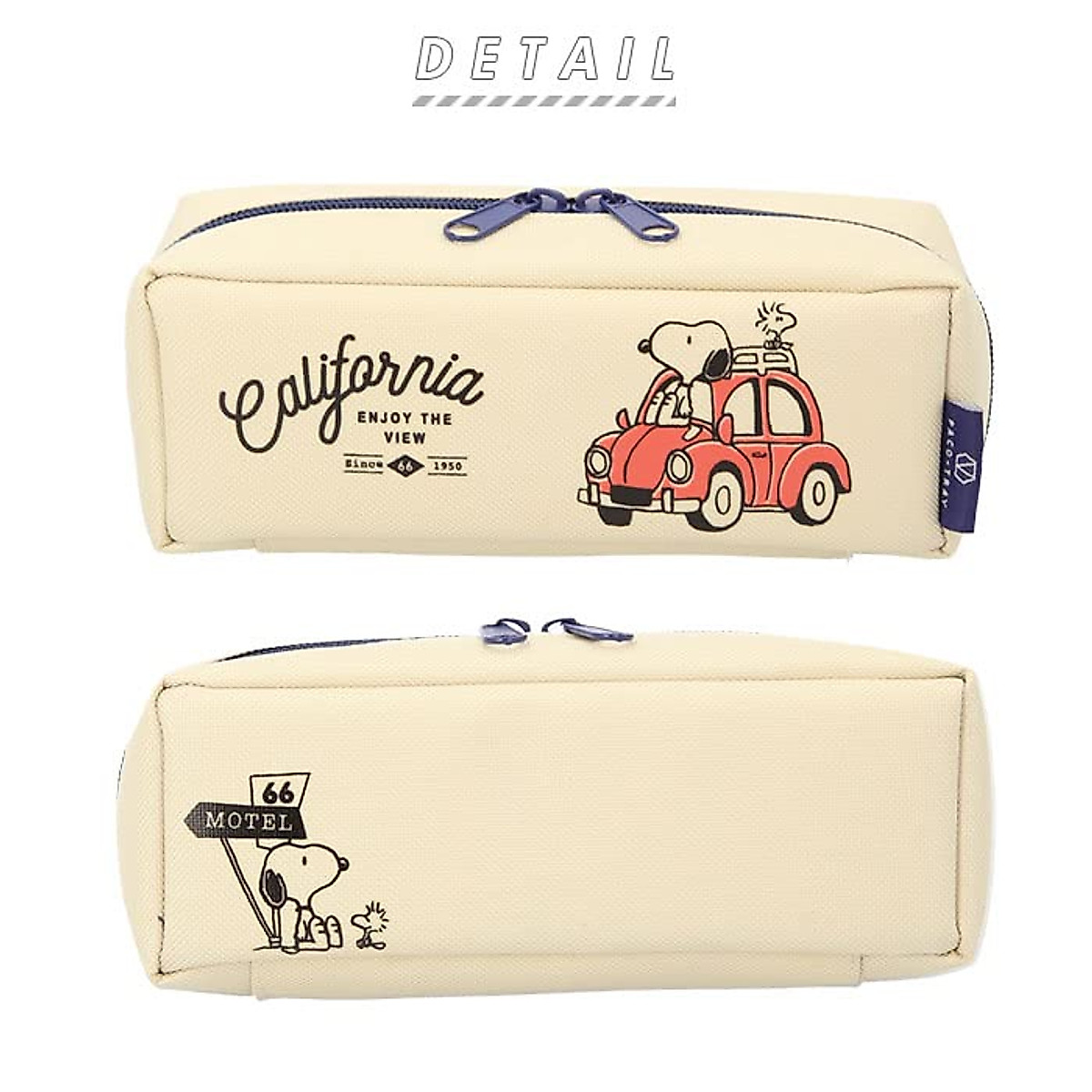 カミオジャパン(Kamiojapan) Kamio Japan 27099 Snoopy Pencil Case, Pacotrey, Big Beagle Wagon 2