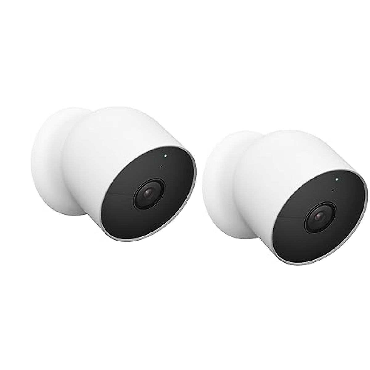 Google Nest Cam Outdoor or Indoor, Battery Wireless Camera - 2nd Gen (Two Cameras - Wire Free)