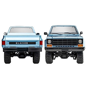 WOWRC EAZYRC 1/18 Glacier RC Crawler 4WD RC Truck RTR with LED Lights 2.4GHz Transmitter, RC Rock Crawler Hobby Grade Remote Control Car for Adults