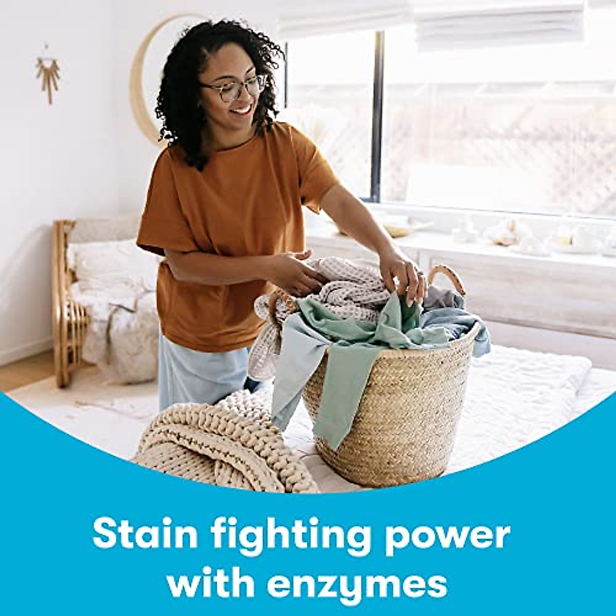 ECOS Laundry Detergent Packs, 80 Loads - 100% Plastic Free Packaging - Convenient No Mess Washing Soap Packs - Hypoallergenic for Sensitive Skin - Free & Clear