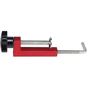 1/2Pcs Universal Fence Clamps Aluminium Alloy Clamp G Clip MultiFunctional Woodworking Fixing Tools (1pc Red)