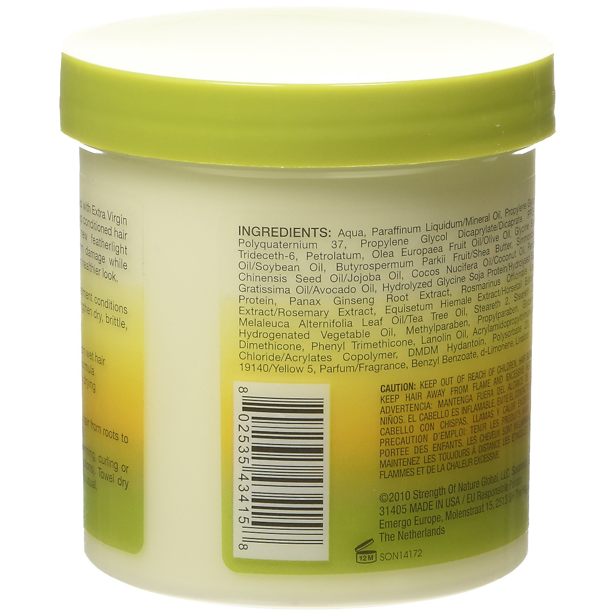 African Pride Olive Miracle Leave-in Conditioner, 15 Ounce