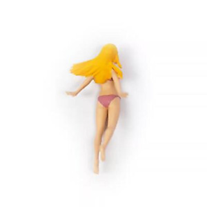 rockible 1:64 Girl Figure/64 Scale Miniature Model Figures Resin People Miniature People Model for DIY Projects Diorama Scenery Fairy Garden Layout, Style D