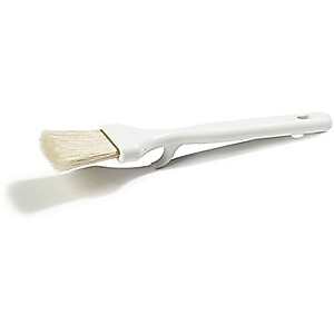 SPARTA 4037800 Meteor Boarhair Pastry Brush, Basting Brush With Built-In Projecting Hook, 2 Inches, Brown