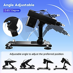 Sex Machine with Dildo and Suction Cup 3XLR Connector Attachments,Automatic Thrusting Machine for Women and Men,Love Machine Device with Sex Toys