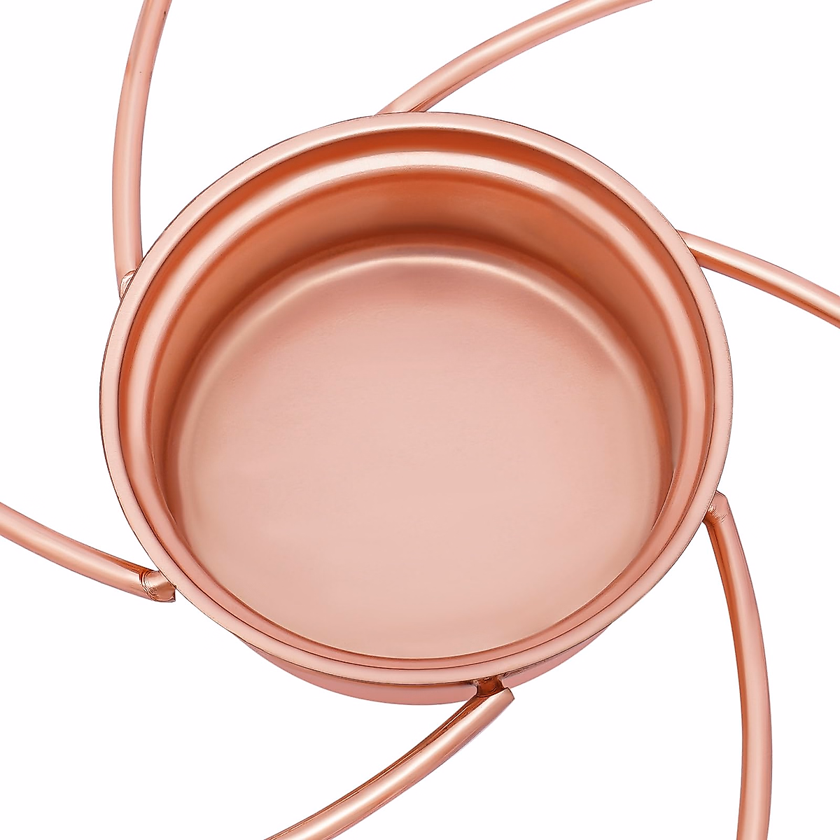 Leblett 2L/2.11Qt Round Stainless Steel Chafing Dish,Buffet Catering Meal Stove,Buffet Warmer with Fuel Holder,Red Copper