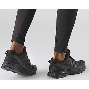 Salomon Xa Pro 3D V8 Trail Running Shoes for Women, Black/Phantom/Ebony, 9.5