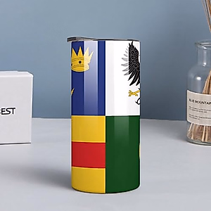 Four Provinces of Ireland Flag Funny Coffee Mug Stainless Steel Travel Insulated Tumbler Double Wall Water Cup 10 Oz