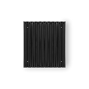 Koss Record Wall Rack, Vinyl Holder for Storage and Display, Expandable and Configurable to Fit Your Space, Black