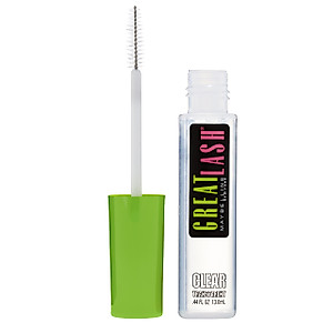 Maybelline Great Lash Washable Clear Mascara Makeup for Eyelashes and Eyebrows, 2 Count