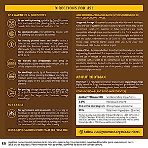 RootMax - Mycorrhizal Fungi Rooting Powder for Plant cuttings | 50x More Potent Mycorrhizae Enhanced Formula for Bigger Roots, Healthier Plants & Maximum Yield. Pack of (200g/7.05 oz)
