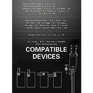 Phone Camera Lens, Clip on Cell HD Phone Super Wide Angle Lens kit, 0.62X Super Wide Angle Lens, for Most iPhone Android Samsung Phones and Smartphones