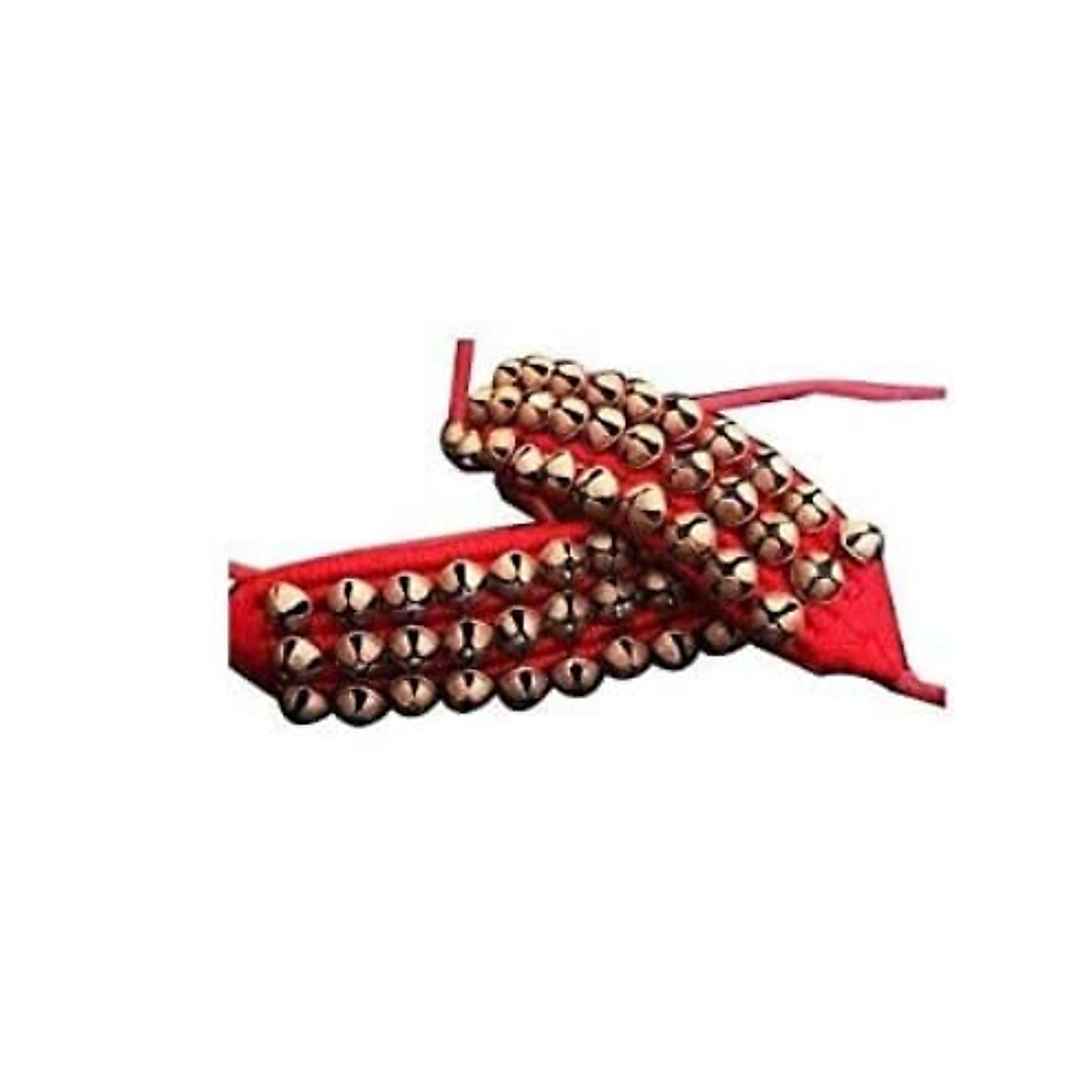 Kathak Ghungroo Anklet Bells Handmade 60 Big Bells Musical Dancing Instrument Classical Bharatnatayam Kuchchipudi Ghungru (Red Paded)