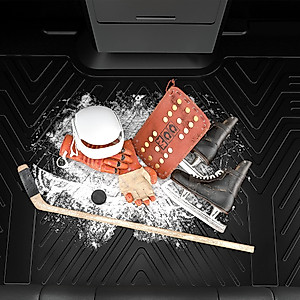 YITAMOTOR Floor Mats Fit for Fusion & MKZ 2013 2014 2015 2016, Custom Fit Floor Liners for 2013-2016 Ford Fusion Energi & Titanium, Lincoln MKZ, 1st & 2nd Row All Weather Protection, Black