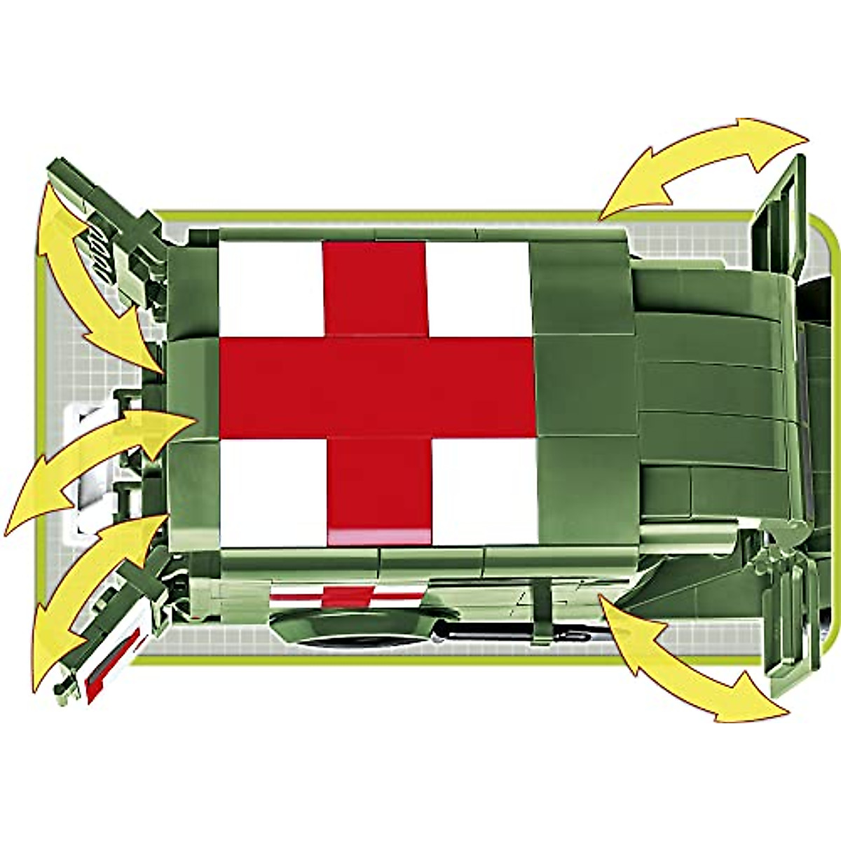 COBI Historical Collection 1942 Ambulance WC 54