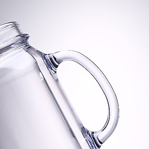 Cupture Double Wall Insulated Plastic Mason Jar Tumbler Mug with Striped Straws - 20 oz, 3 Pack