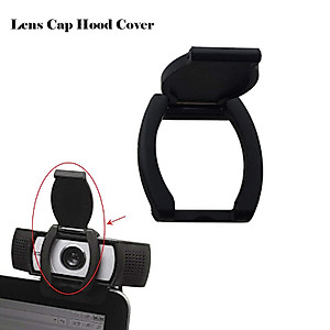 Cover Pro Shutter C920//C922/C922x Webcam Hood Privacy Cap Lens for Sport Camera Accessories Camera (Black, One Size)